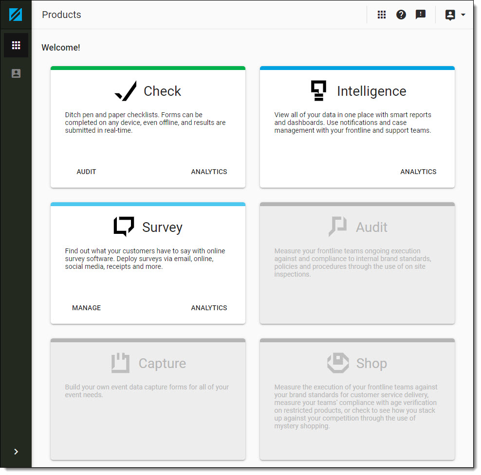 Can I see which products I have access to? – Intouch Insight